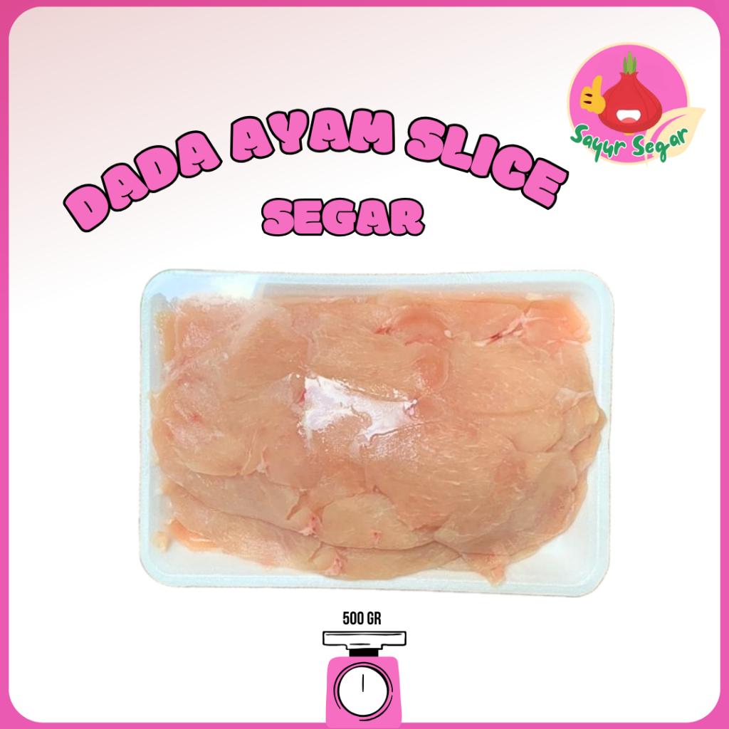Jual Sayur Segar - Dada Ayam Slice 500gr / Chicken Breast Slice ...