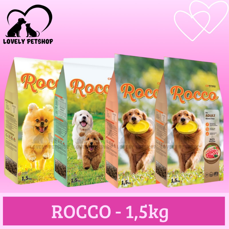 Jual ROCCO Puppy & Adult [Dry Food] 1,5kg - Makanan Kering Anjing ...