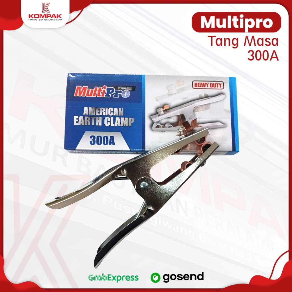 Jual MULTIPRO AMERICAN EARTH CLAMP Tang masa grounding las 300A ...