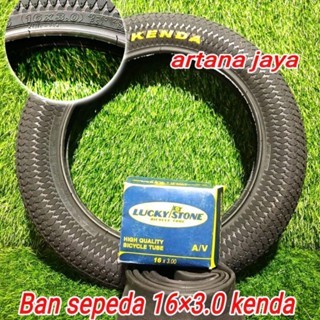 Jual Ban Sepeda BMX 16x3.0 genio siap pakai / ban sepeda anak 16 /ban dalam sepeda listrik 16 ...