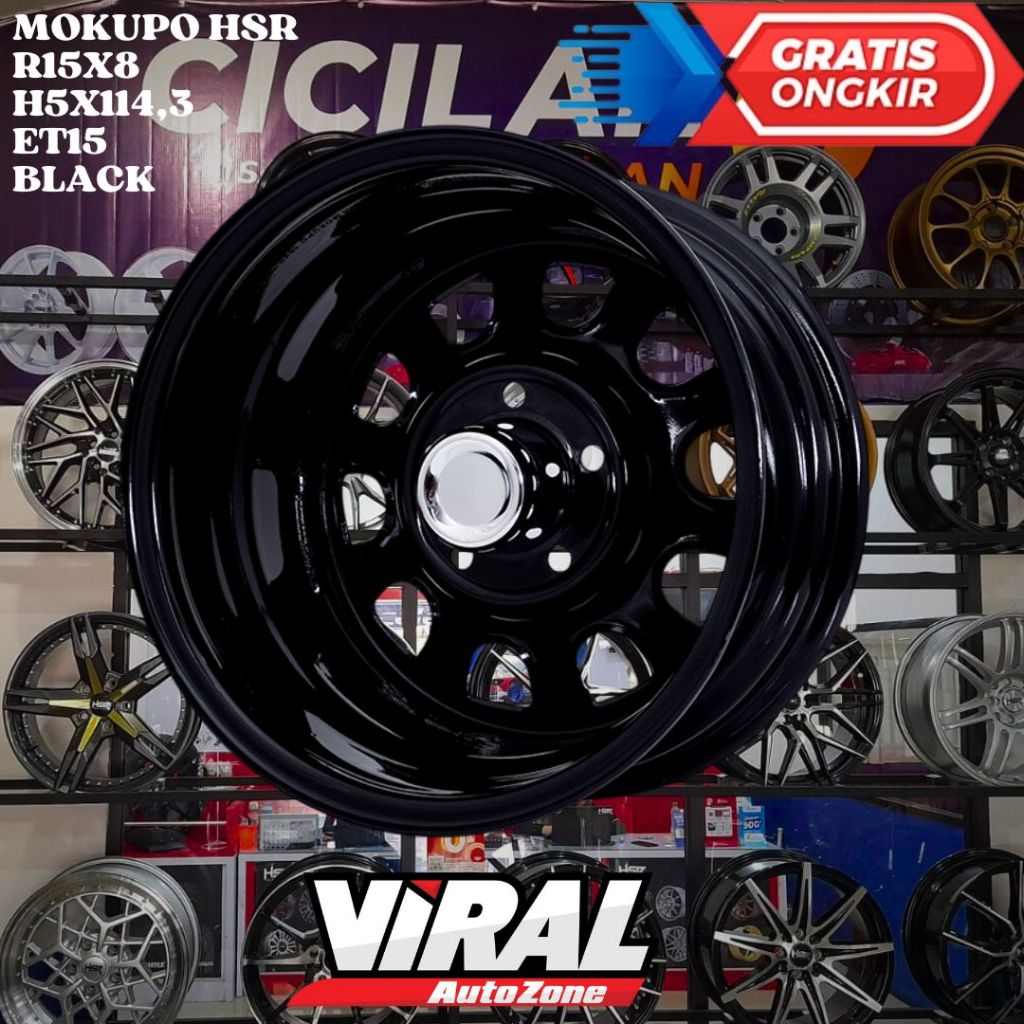 Jual Velg Mobil Ring 15 HSR MOKUPO R15 UNTUK TARUNA , ESCAPE , L300 , CHEROKEE , HILUX SC ...