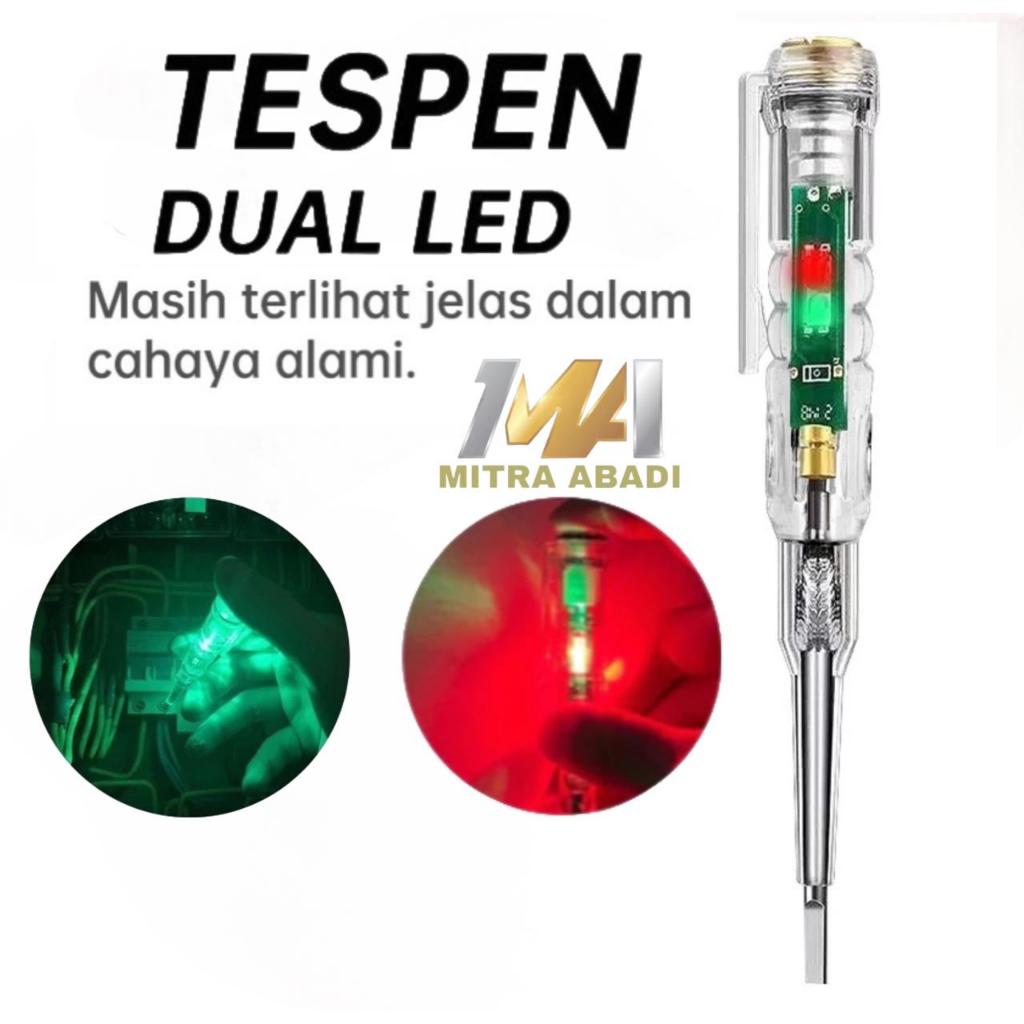 Jual Obeng Tester TesPen Obeng Tes With Indicator Dual LED | Shopee ...