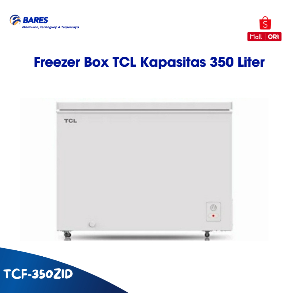 Jual TCL TCF-350ZID Freezer Box Kapasitas 350 Liter | Shopee Indonesia