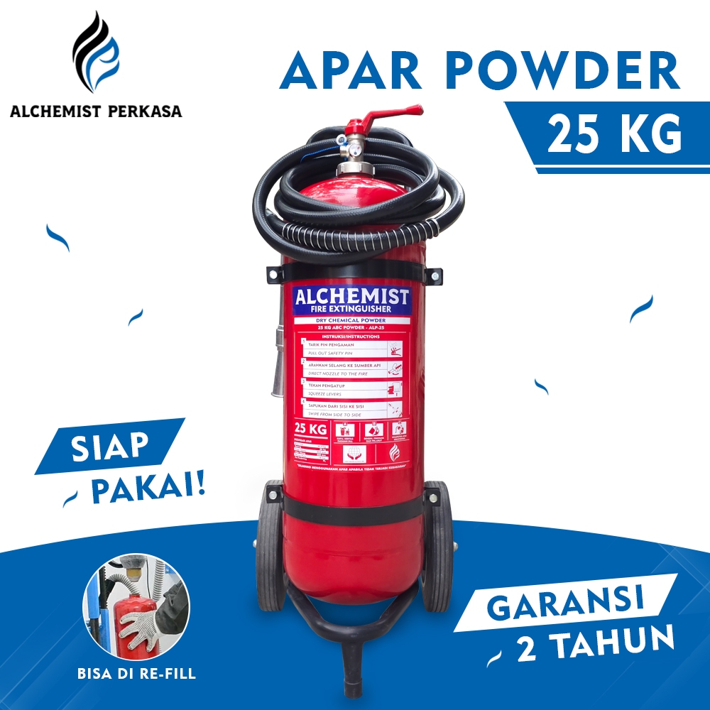 Jual APAR 25 KG Isi ABC Powder - Full Set - Siap Pakai | Shopee Indonesia