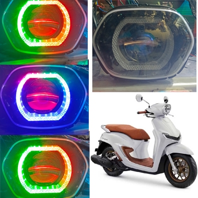 Jual Lampu Depan Biled Honda Stylo 160 Shorud Rjb 5D app Reflektor ...