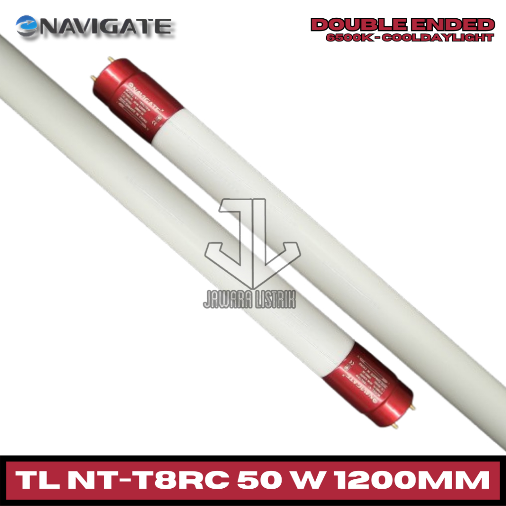 Jual LAMPU T8 LAMPU TL PANJANG 120CM LED TUBE T8 DOUBLE ENDED 120CM 50 ...