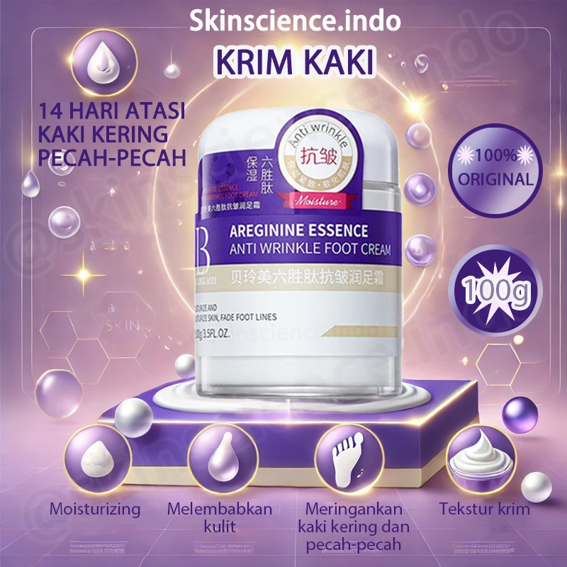 Jual Kaki Kering Dan Pecah-Pecah Pelembab Dan Perawatan Retak Tumit ...