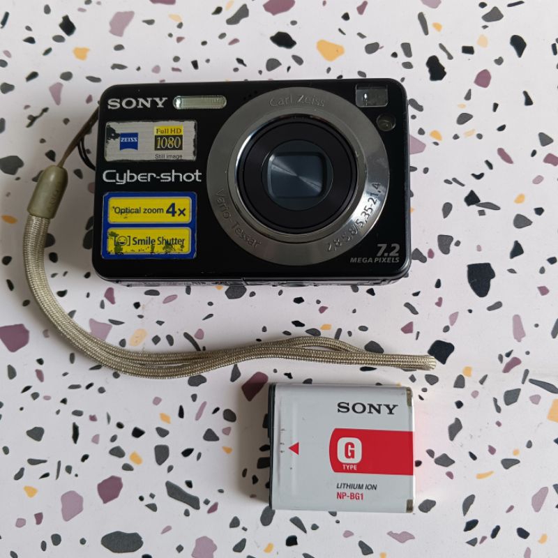 Jual Sony Digicam CyberShot DSC-W110 Black | Shopee Indonesia