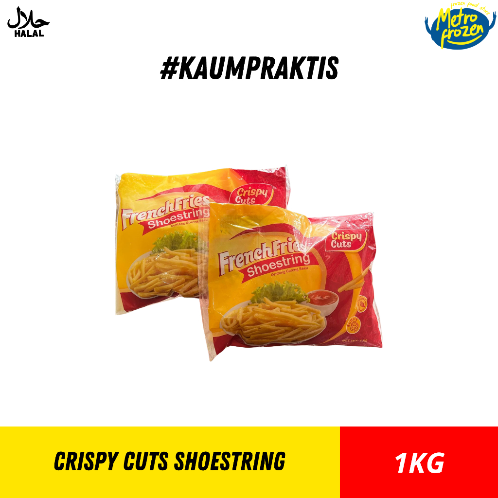 Jual CRISPY CUTS Shoestring 1kg // Kentang Lurus 1kg // Kentang ...
