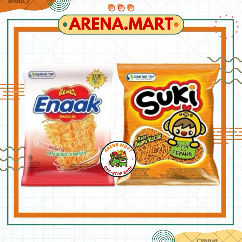 Jual Siantar Top Mie Suki Mie Gemez Gemes Enaak Enak Snack Mi Instan ...
