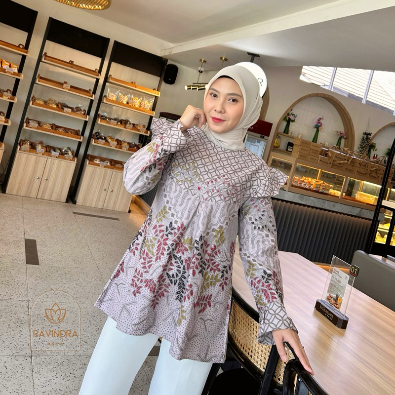 Jual Blouse Batik Jasmine | Shopee Indonesia