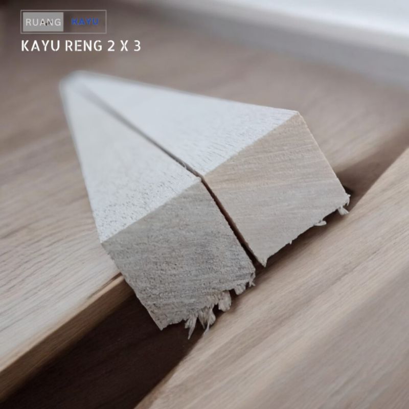 Jual reng kayu 2x3 cm panjang 50 cm isi 10 btg | Shopee Indonesia