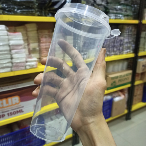 Jual Gelas Injection 24 oz 700 ml Satuan | Gelas PP Injection | Gelas ...