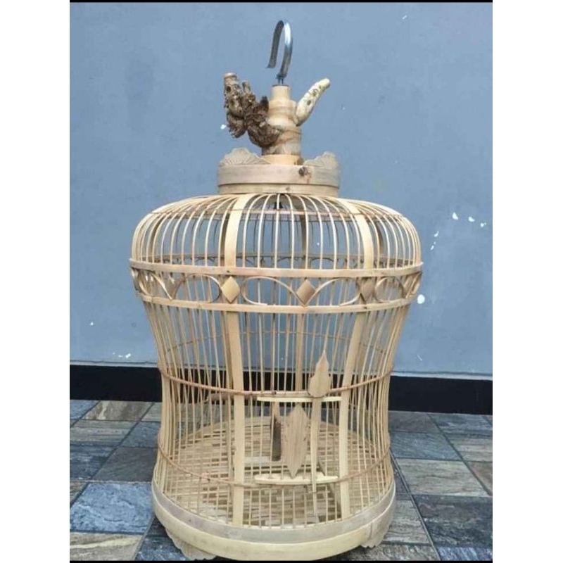 Jual KERAJINAN SANGKAR KLASIK TERBUAT DARI BAMBU | Shopee Indonesia