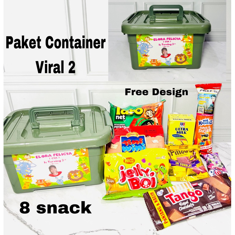 Jual Paket snack ulang tahun anak box | Shopee Indonesia