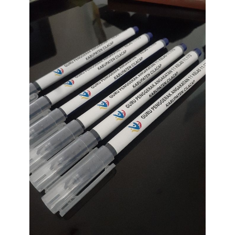 Jual Ballpoint Doff Cetak Logo Tulisan Free Desain | Pulpen Pena Lucu Pernikahan Event dll ...