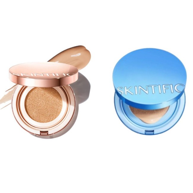 Jual SKINTIFIC Cover All Perfect Cushion UV SPF 35 PA++++ 24H Oil ...
