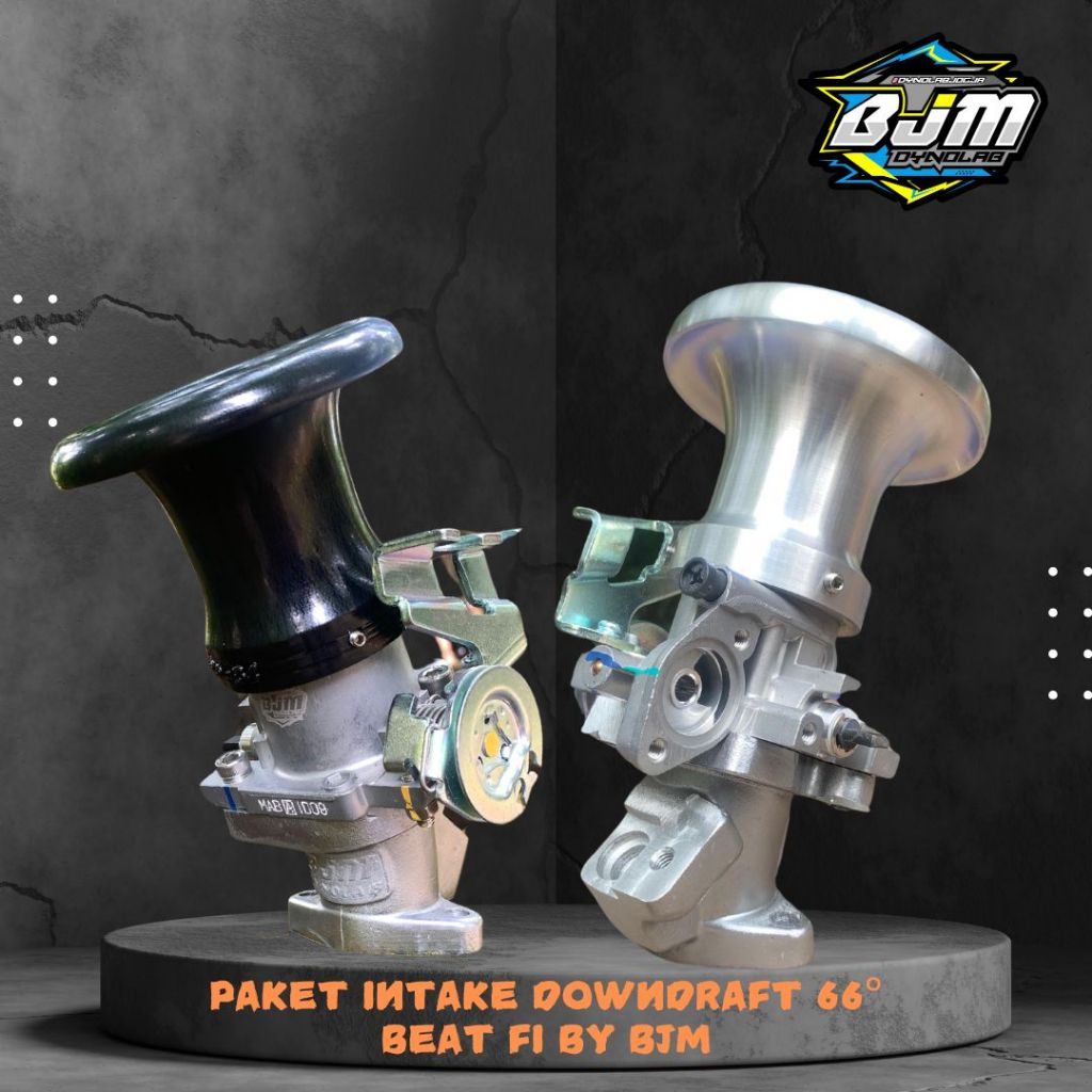 Jual Paket Intake Downdraft 66° Beat FI K44 Throttle Body & Velocity By ...