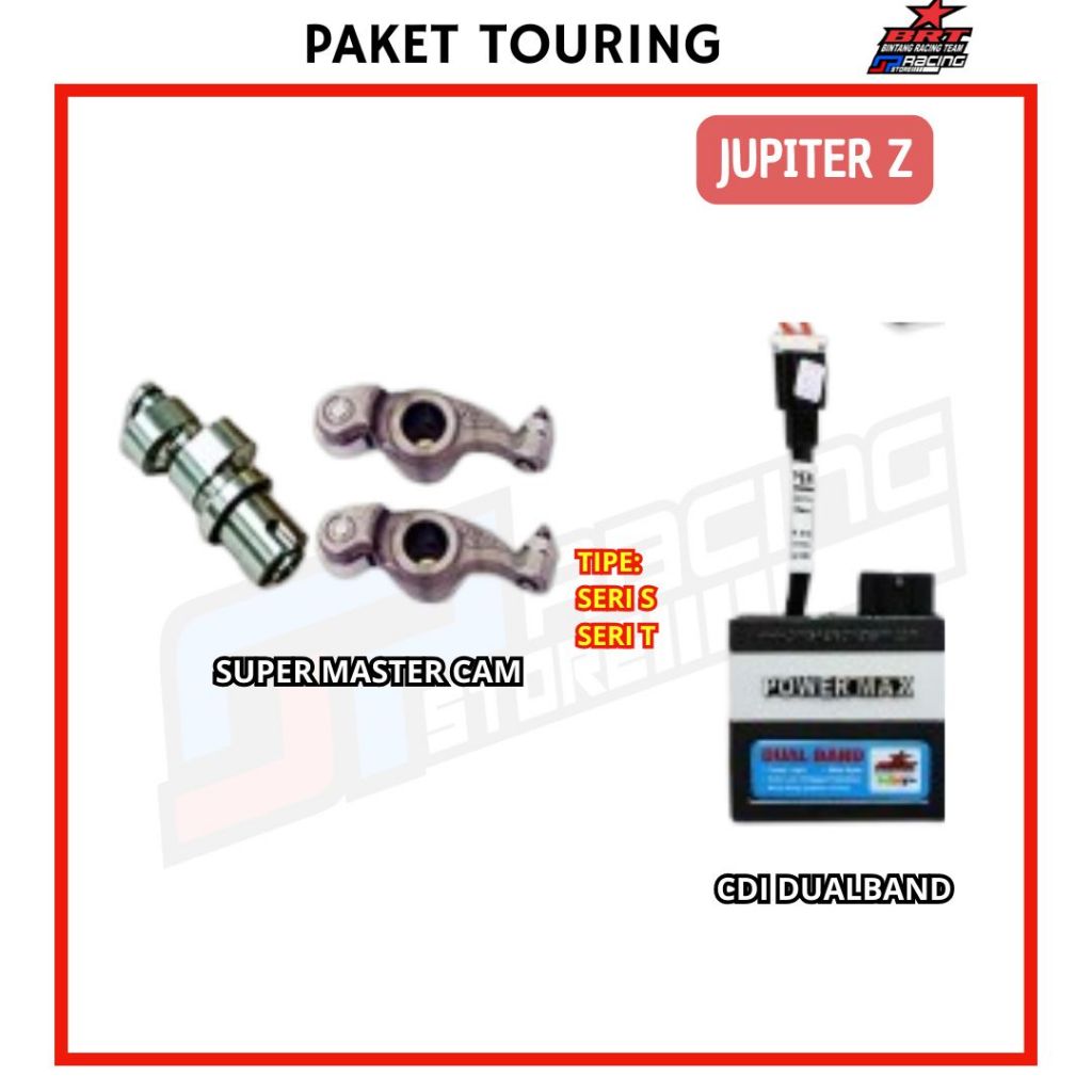 Jual BRT Paket Touring 2 Jupiter Z - CDI - Master Cam Rra | Shopee ...
