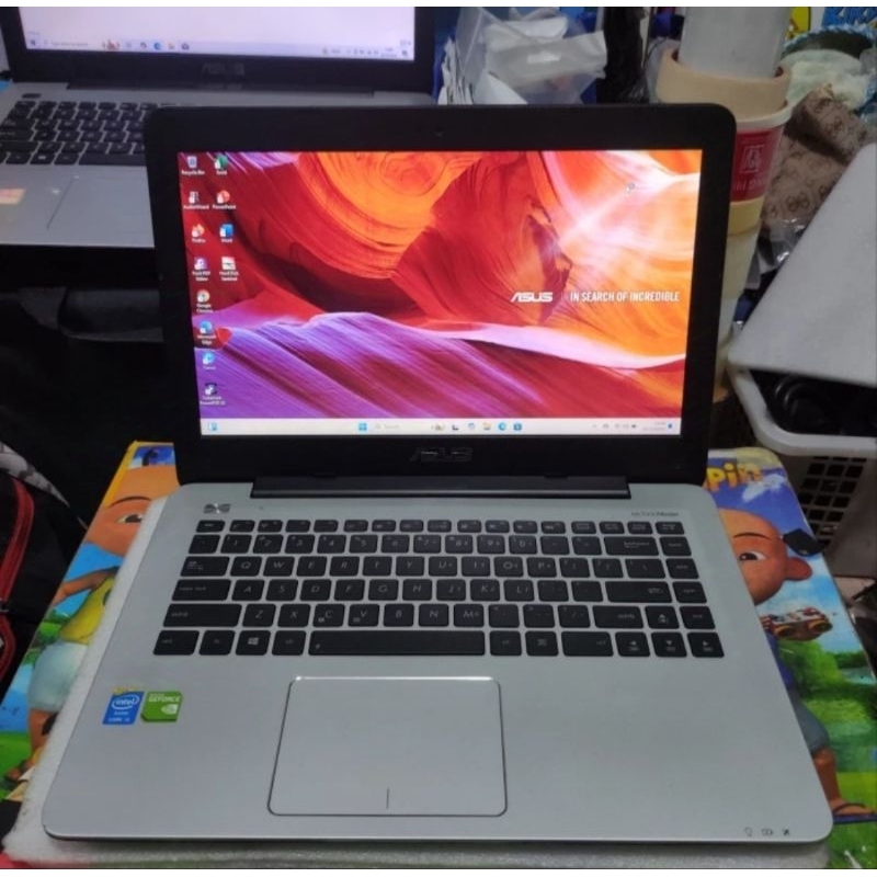 Jual Second Laptop Asus X455LF (Core i5-Ram 8GB-SSD 240GB-Nvidia 2GB) | Shopee Indonesia