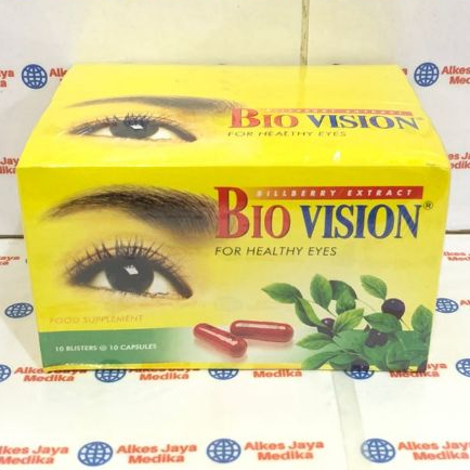 Jual Biovision Box Isi 100 Kapsul - Vitamin Mata | Shopee Indonesia