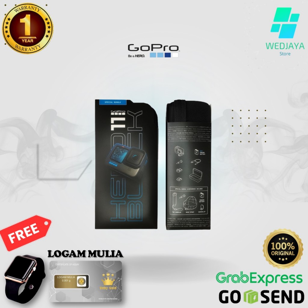 Jual GoPro Hero 11 Black Special Bundle Creator Edition Gopro Hero11 ...