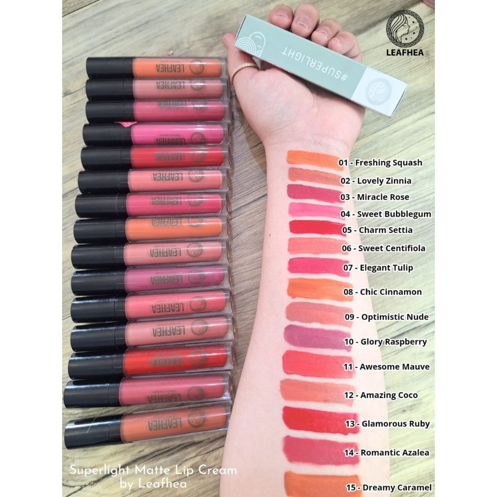 Jual Lipmatte Transfeproof 15 Warna– Mengandung Vitamin C & E, Bibir ...