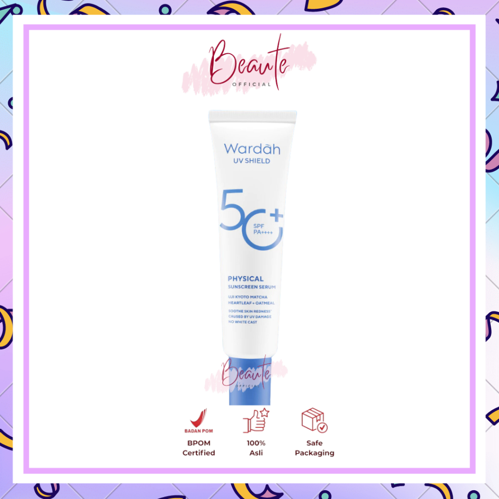 Jual Wardah UV Shield Physical Sunscreen SPF 50+ PA++++ | Shopee Indonesia