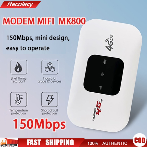 Jual [Recolecy] Mifi Modem Wifi 4G LTE 300Mbps Unlock All Operator ...