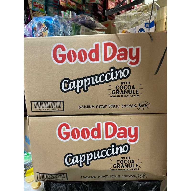 Jual GOODDAY CAPPUCINO DUS ( ISI 120 SACHET ) | Shopee Indonesia