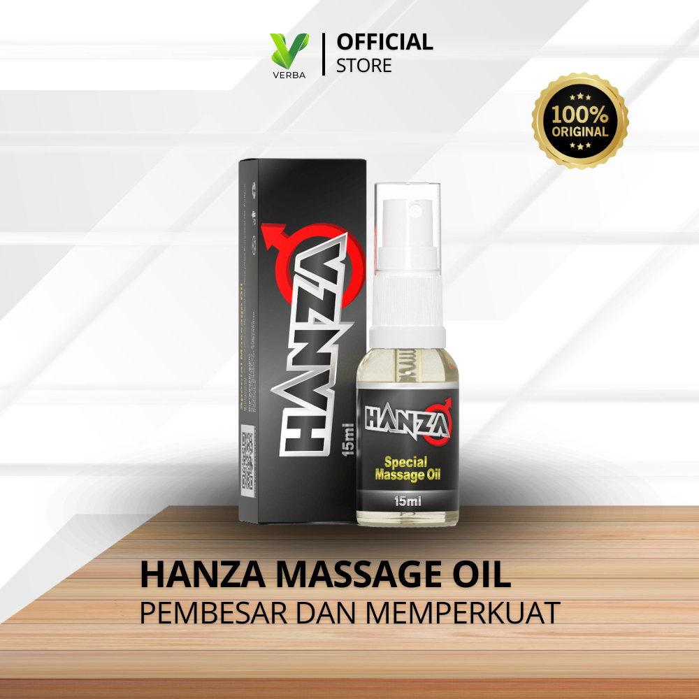 Jual Verba - Hanza Spray Special Massage Oil for Men BPOM 15ml | Shopee ...
