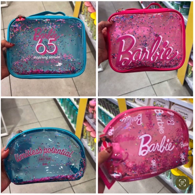 Jual Pouch kosmetik Miniso X Barbie | Toiletry Bag Barbie | Pouch ...