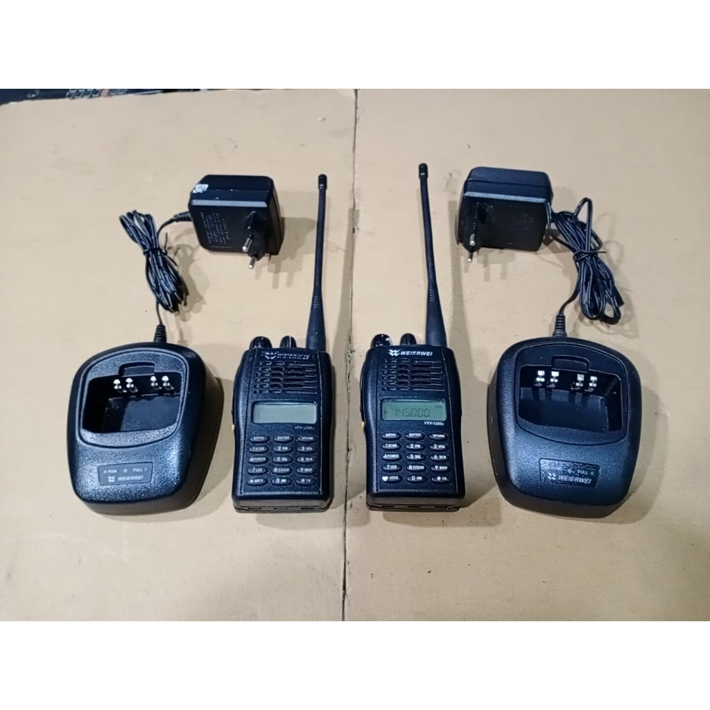 Jual Radio HT WEIERWEI VEV-3288S VHF Bekas Berkwalitas | Shopee Indonesia