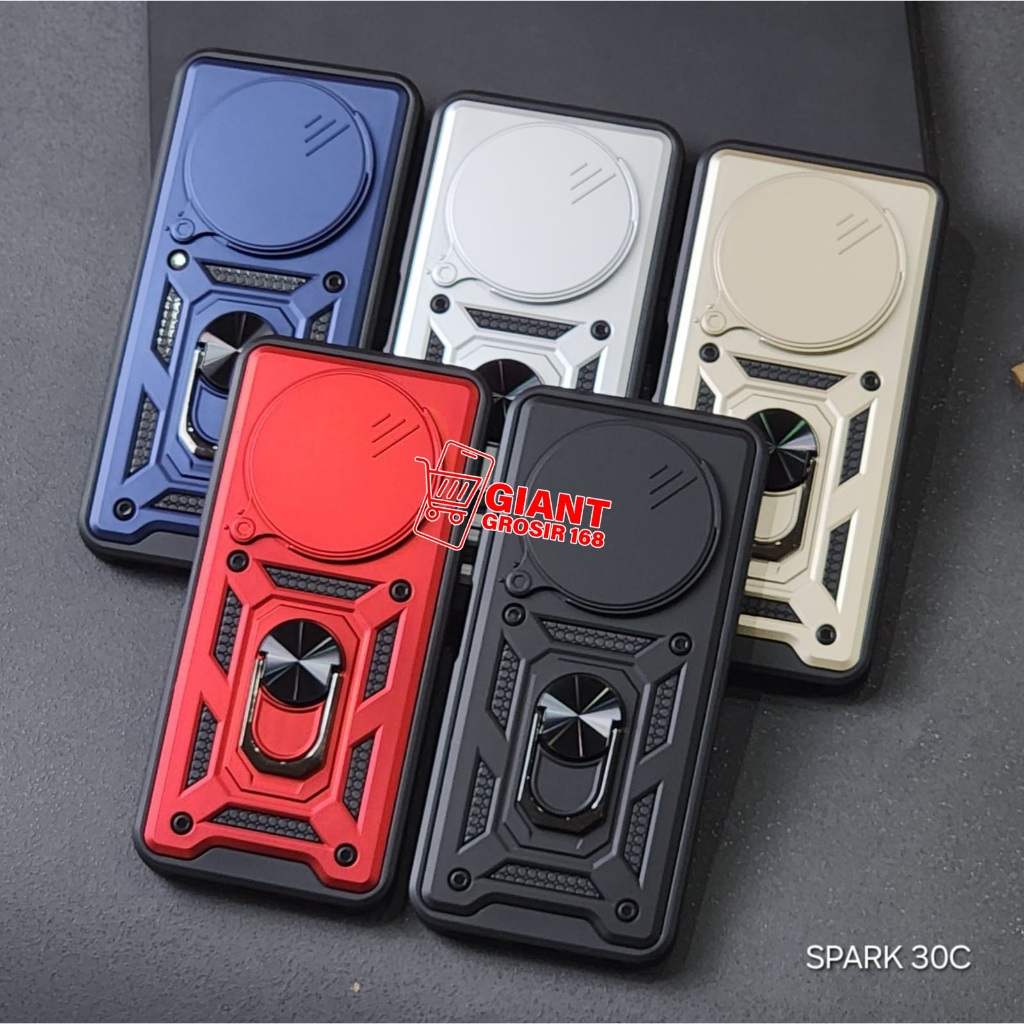 Jual Tecno Spark 30c Case Transformer Slide 2 In 1 Case Robot Tecno Spark 30c Shopee Indonesia