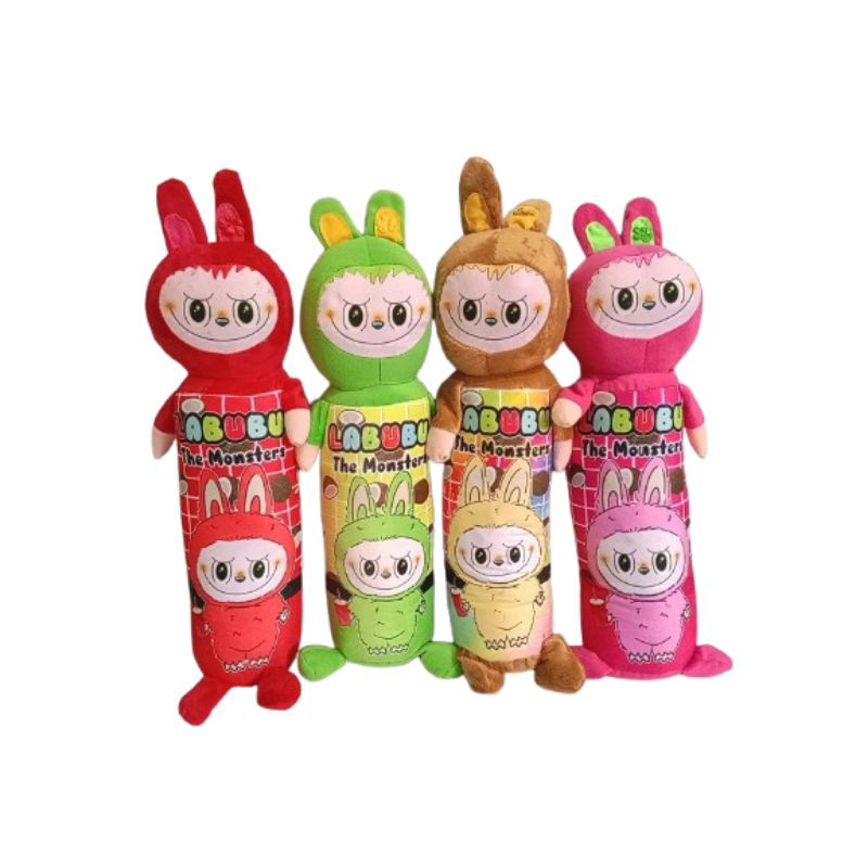 Jual Boneka Guling Labubu Size L Tinggi 65cm | Shopee Indonesia