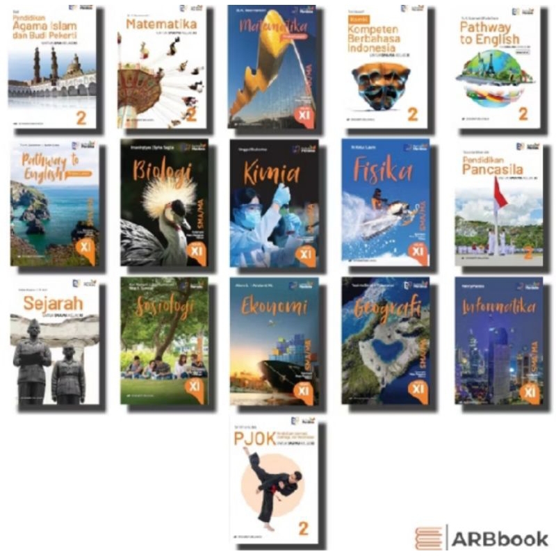 Jual buku pelajaran sma kurikulum merdeka untuk kls XI 1 paket | Shopee ...