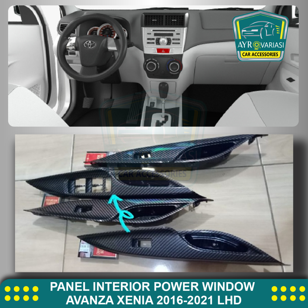 Jual Panel Interior Power Window Avanza Xenia Veloz 2016-2021 LHD Stir ...
