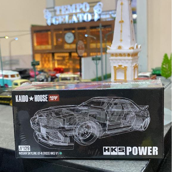 Jual KAIDO HOUSE NISSAN SKYLINE GT-R (R33) HKS V1 KHMG129 COLORFULL ...