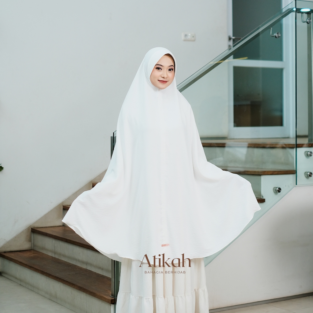 Jual Khimar Rubi'ah - Hijab Super Jumbo Syar'i Ped XXXXXL 5XL Jilbab Syar'i Jumbo Crinkle ...