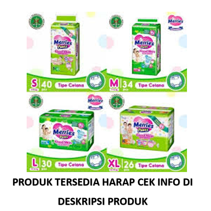 Jual Merries Good Skin S26/S40/M34/L30/XL26/XXL28 | Shopee Indonesia