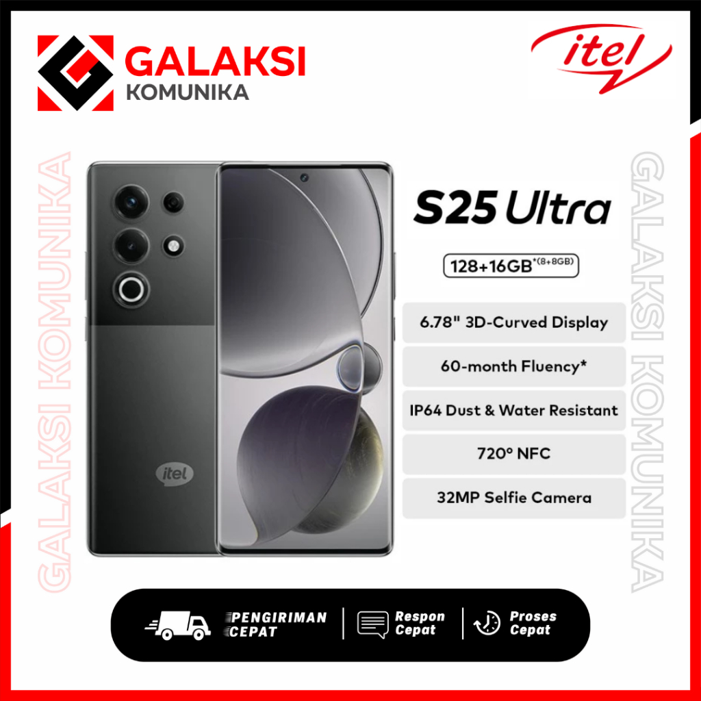 Jual Itel S25 Ultra 8/256GB | 8/128GB Extended RAM 8+8 Garansi Resmi ...