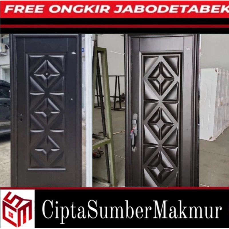 Jual Pintu Utama / Kamar Baja GG Doors Type Luxury 90.05 (90x210 ...