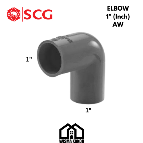 Jual SCG ELBOW / KENI / KNEE PVC 1" AW | Shopee Indonesia