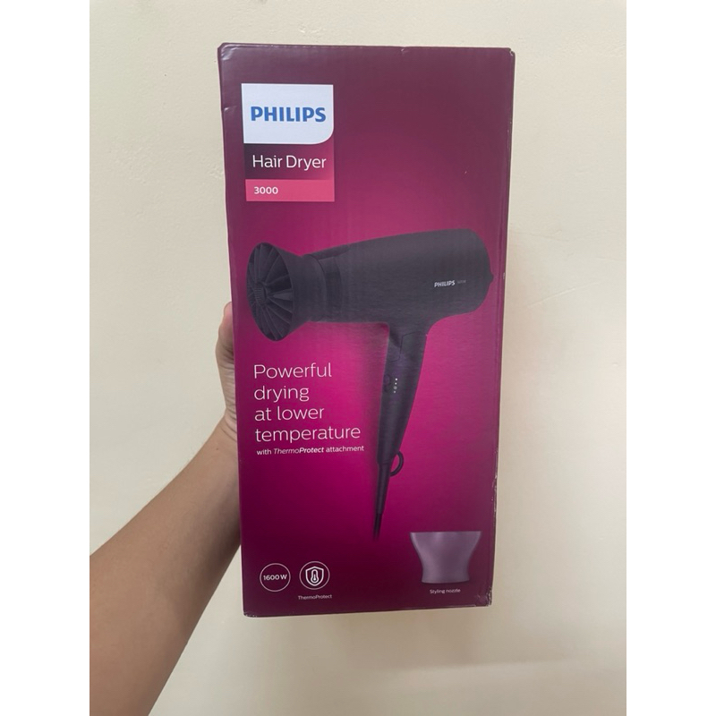 Jual Philips Hair Dryer 3000 Series BHD308/10 Pengering Rambut | Shopee Indonesia