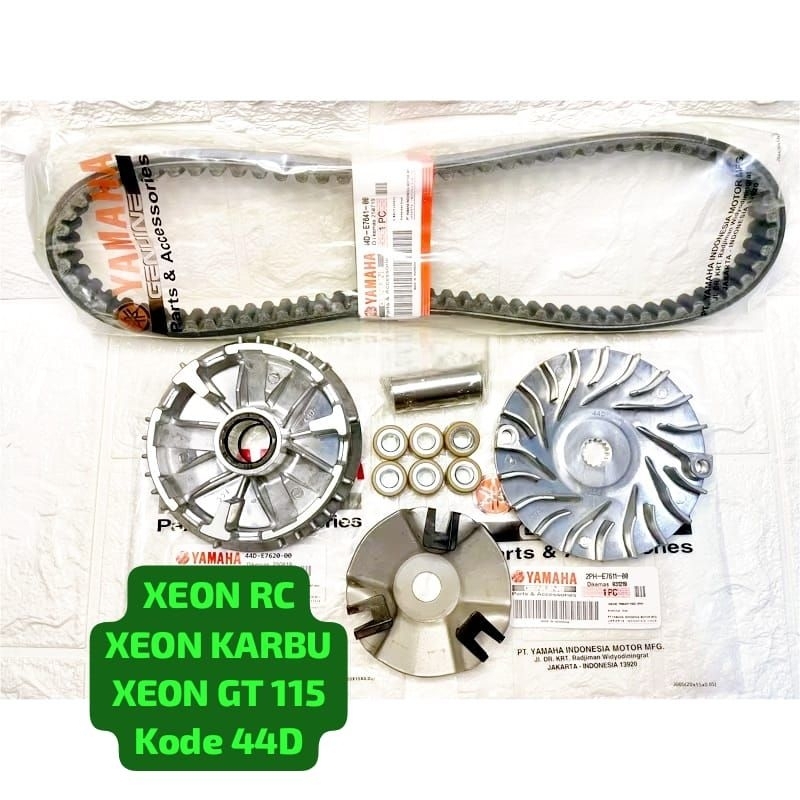 Jual PAKET CVT XEON RC XEON KARBU XEON GT 115 YAMAHA 44D SET RUMAH ...