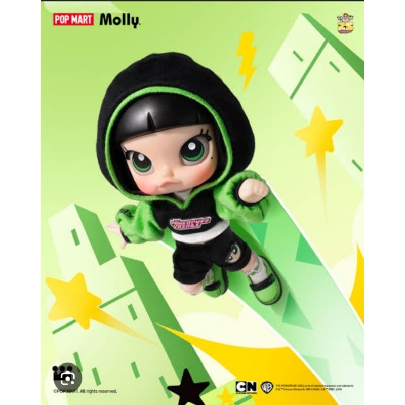 Jual Pop Mart The Powerpuff Girl X Molly Action Figure | Shopee Indonesia