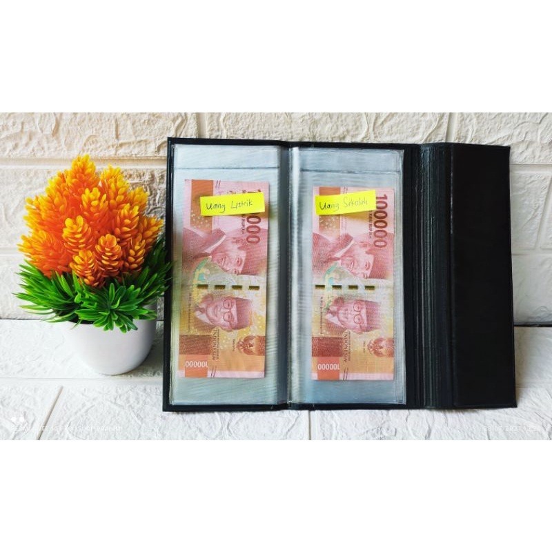 Jual Dompet Disiplin Polos Mini 32 Slot Uang/Dompet Wallet Displin ...