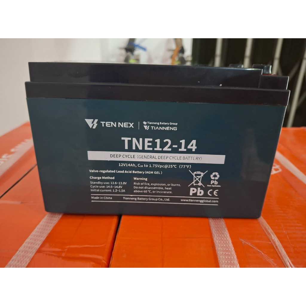 Jual Aki Selis Tianneng 12V 14AH Tian Neng Aki Sepeda Listrik 12V 14AH ...