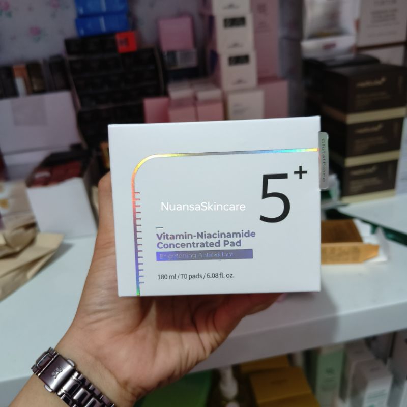 Jual NUMBUZIN No 5 Vitamin Niacinamide Concentrated Pad 180ml 70 Pads | Shopee Indonesia