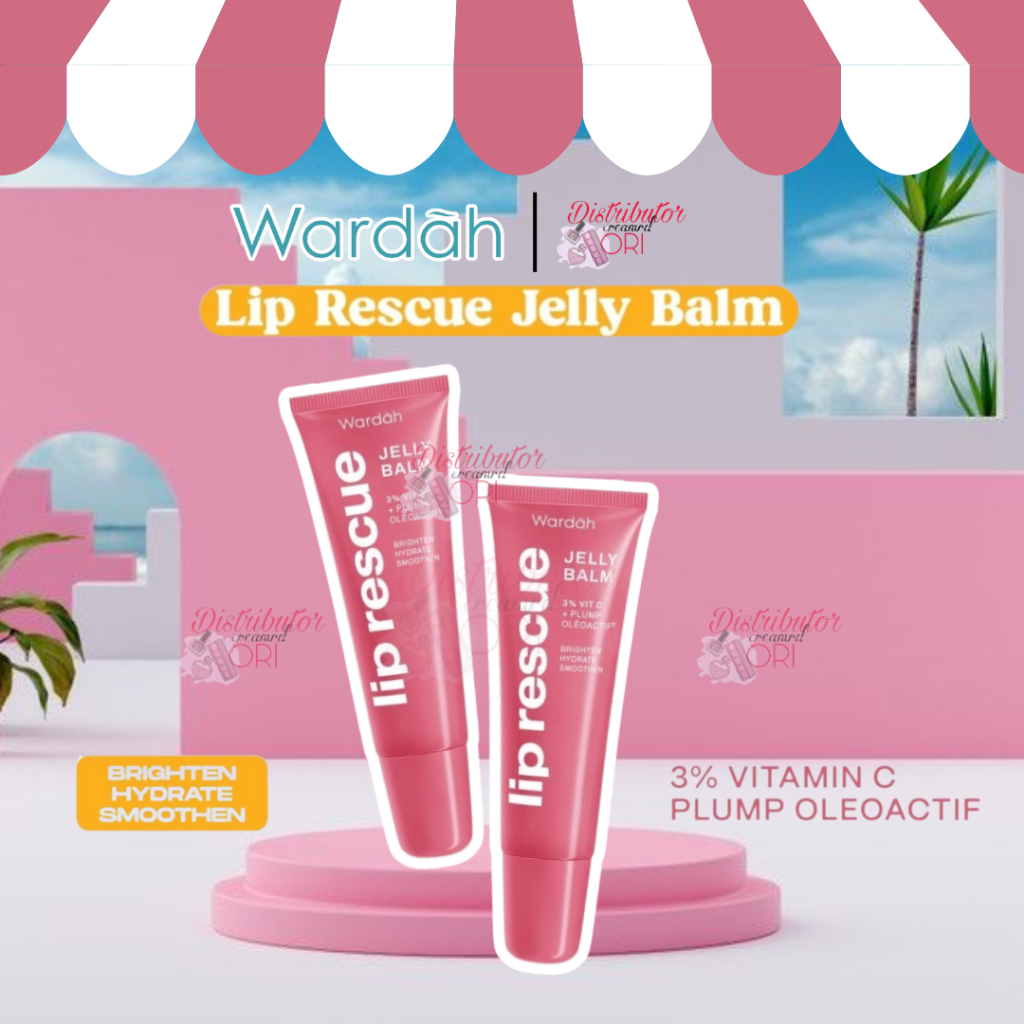 Jual NEW! Wardah Lip Rescue Jelly Balm Dusty Rose 7 g - Lip Balm, Lip ...